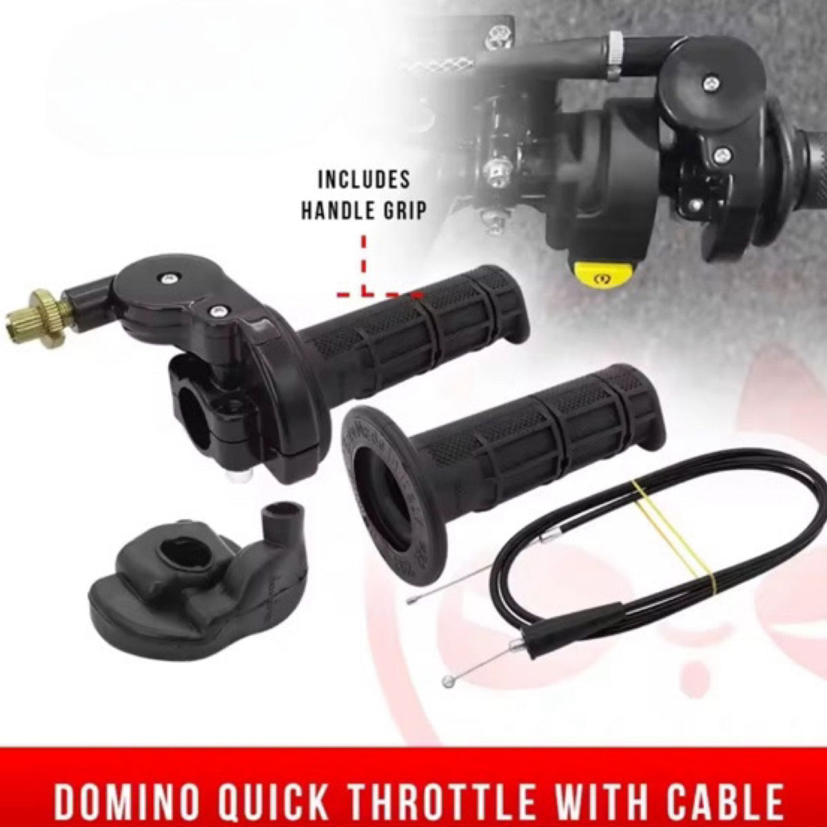 DOMINO RACING QUICK THROTTLE – BiKER SHOPPEE